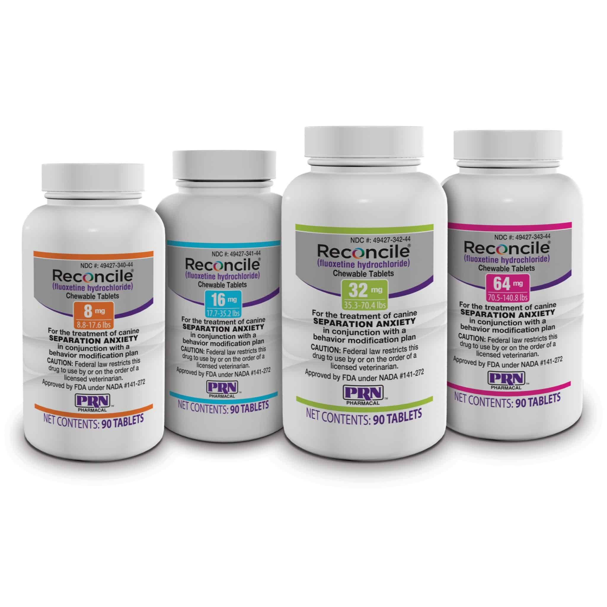 Reconcile (fluoxetine) Chewable Tablets for Dogs | 1Family 1Health Pharmacy