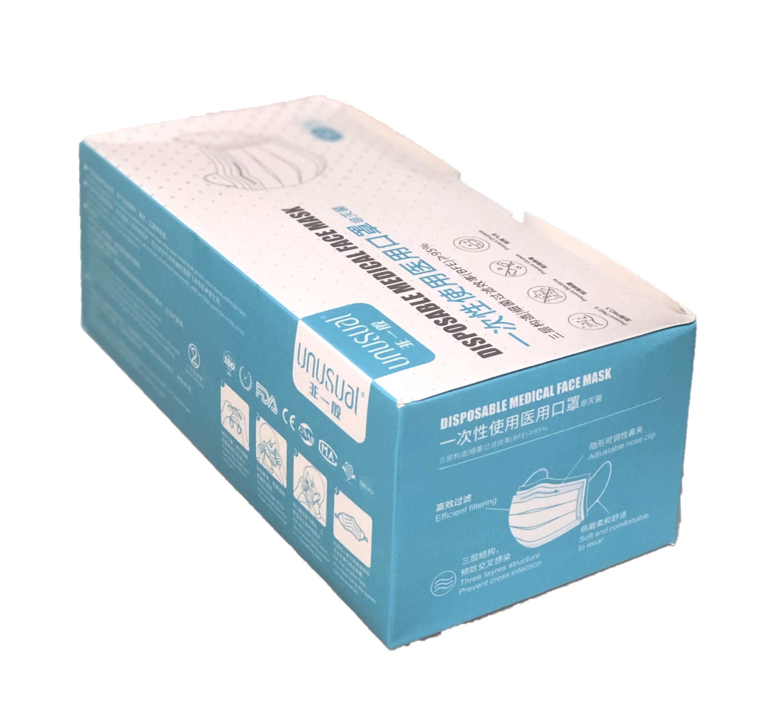 Disposable Medical Face Mask Box of 50 1Family 1Health Pharmacy