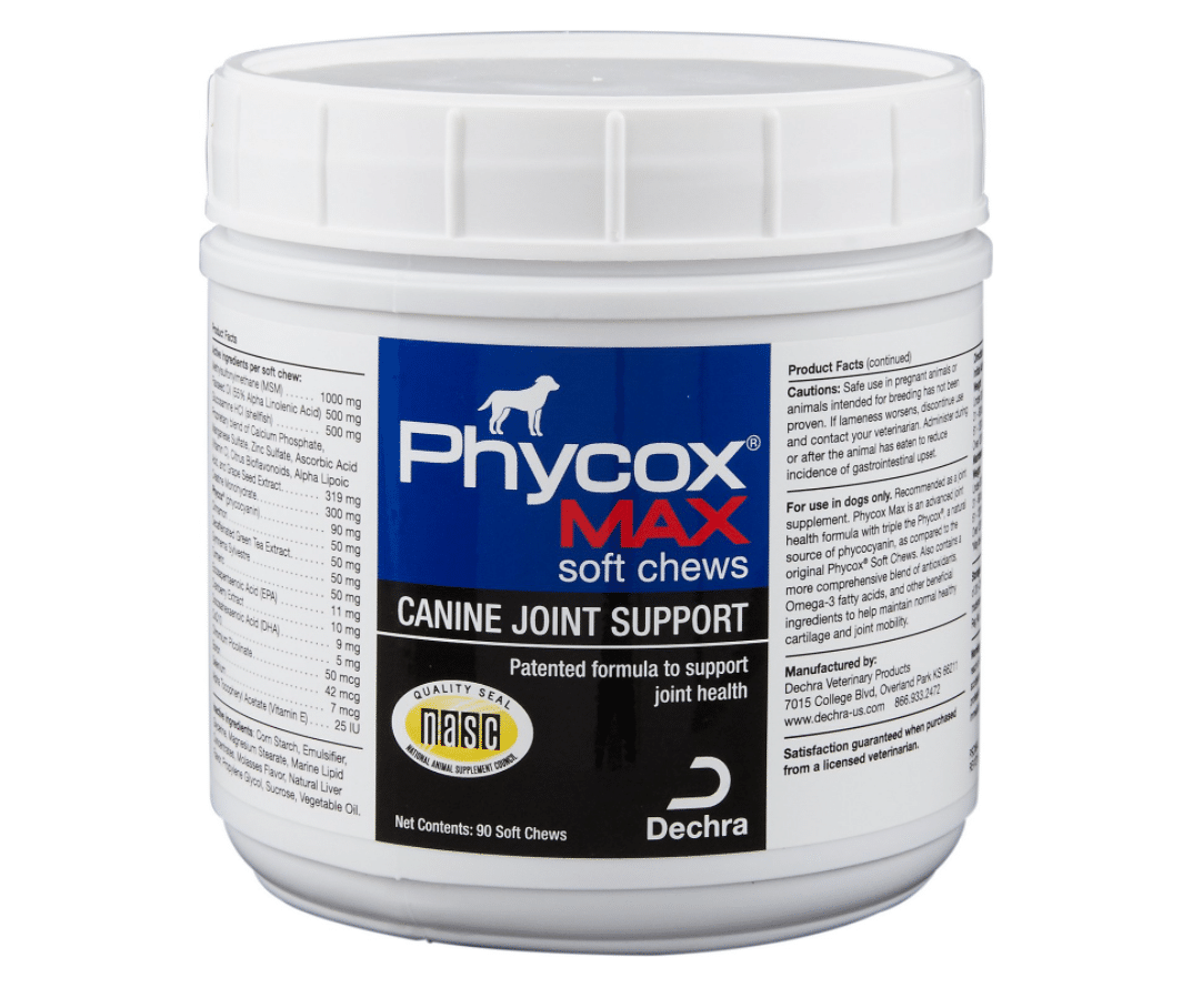 Phycox MAX Soft Chews Joint Support Dog Supplement | 1Family 1Health ...