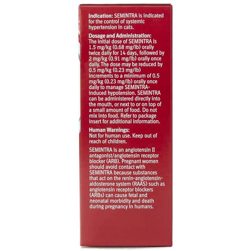 Semintra (telmisartan) Oral Solution for Cats 10mg/mL 35 mL - 1Family ...