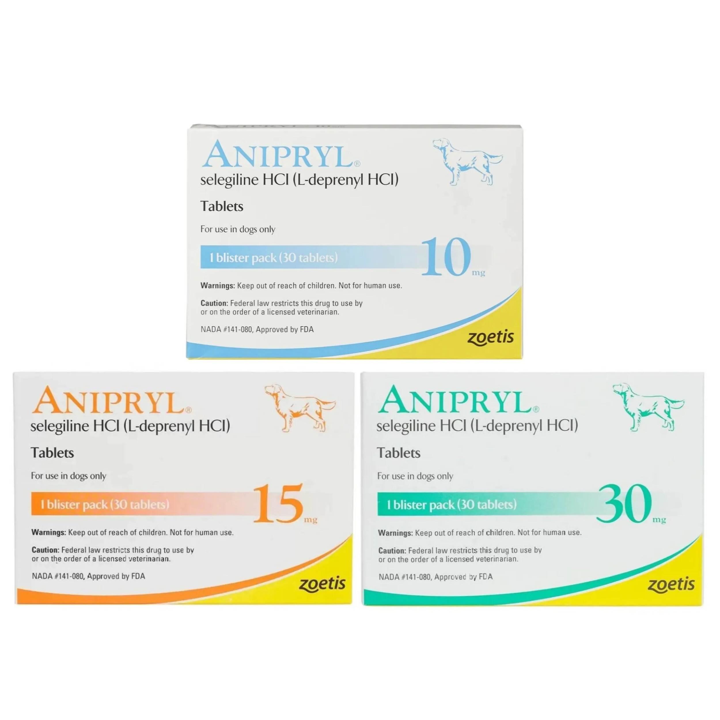 Anipryl (Selegiline) Tablets for Dogs | 1Family 1Health Pharmacy