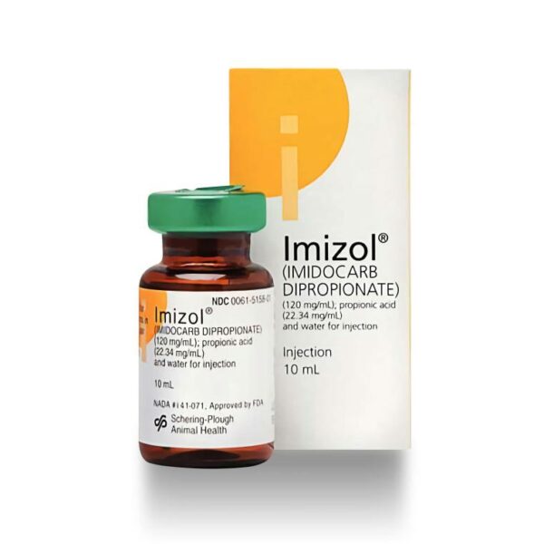 Imizol (Imidocarb Dipropionate) and Water for Injection 120mg/ml, 10ml | 1Family 1Health Pharmacy