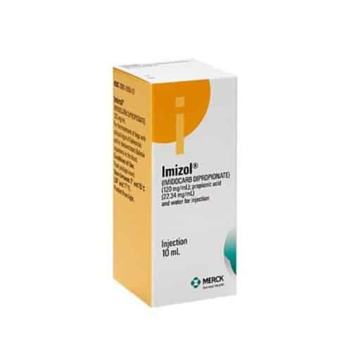 Imizol (Imidocarb Dipropionate) and Water for Injection 120mg/ml, 10ml | 1Family 1Health Pharmacy