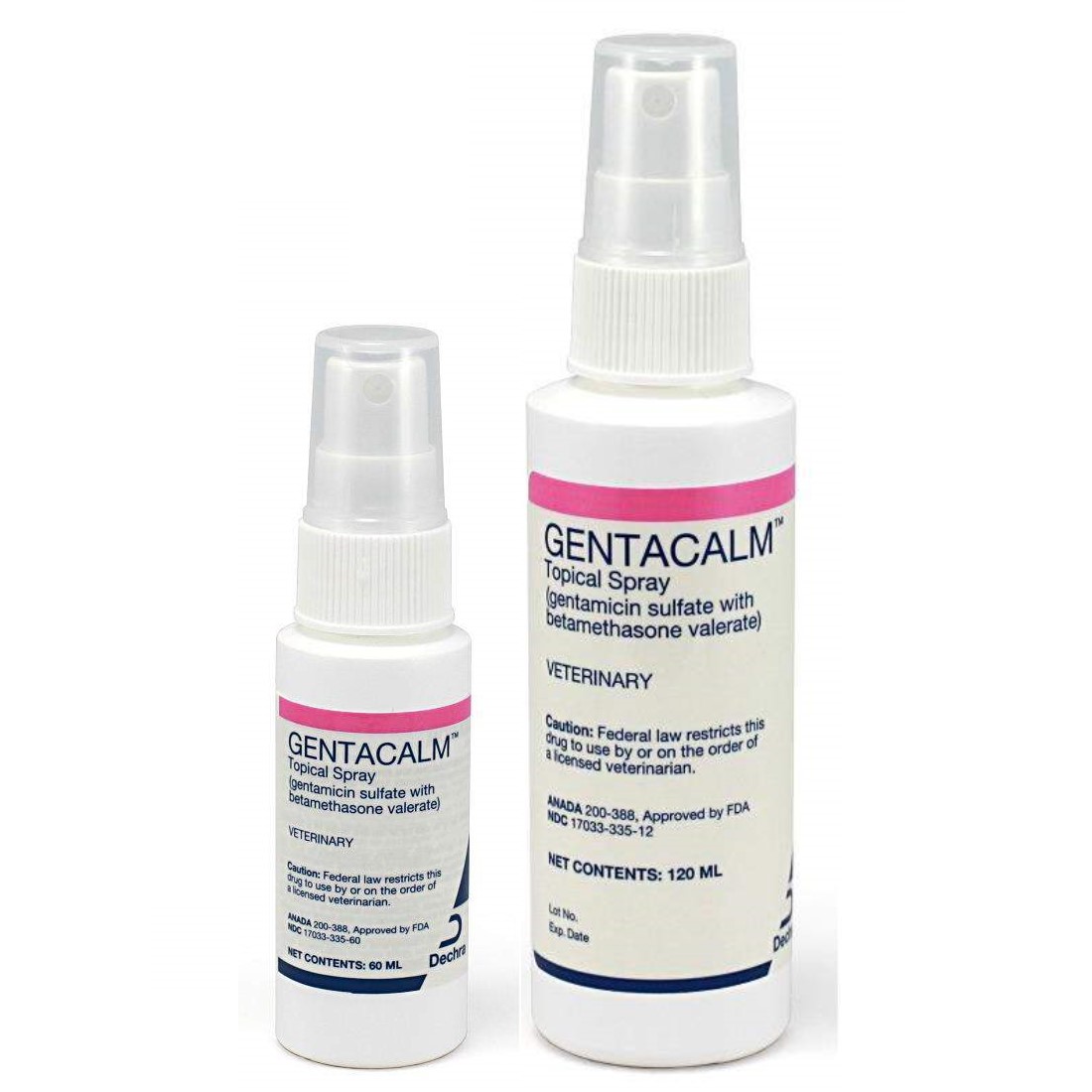 GentaCalm Gentamicin/Betamethasone Topical Spray for Dogs | 1Family ...